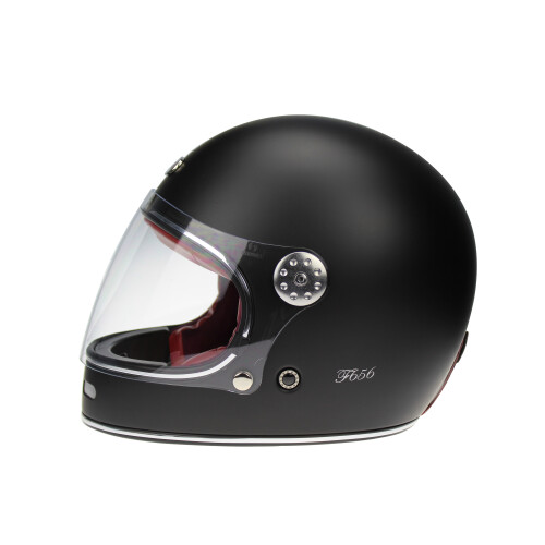Viper F656 Vintage Retro Full Face Motorbike Crash Helmet Classic ...