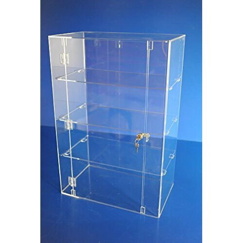 Acrylic Lockable Display Cabinet 750 x 500 x 300mm - Retail Shop ...