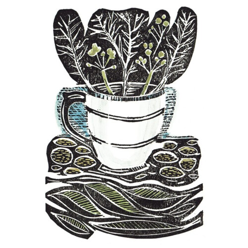 Amanda Colville (Wild Garlic) 40 x 50 x 4cm Canvas Print on OnBuy