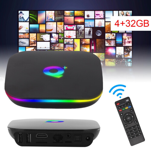 Q Plus QBOX Q+ 2+16GB/4+32GB Android 9.0 WIFI Smart Media TV BOX on OnBuy