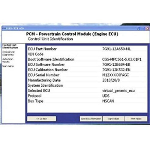 ULTRAOBD2 Compatible with Ford VCM OBD FOCOM Diagnostic Interface OBD ...