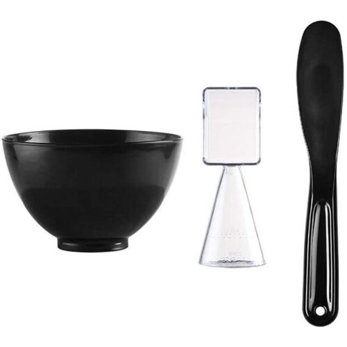 1 Set Facial Skin Care Plastic Mask Bowl Stirring Rod Measuring Spoon ...