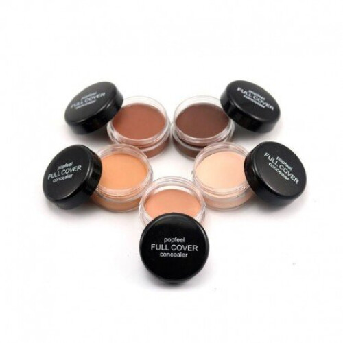 (A01) Natural Professional Concealer Palettes 5 Colors makeup ...