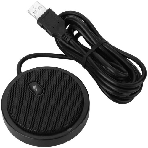 M2 Wired 360° Pickup Microphone with a 2m USB Cable,Audio Video ...