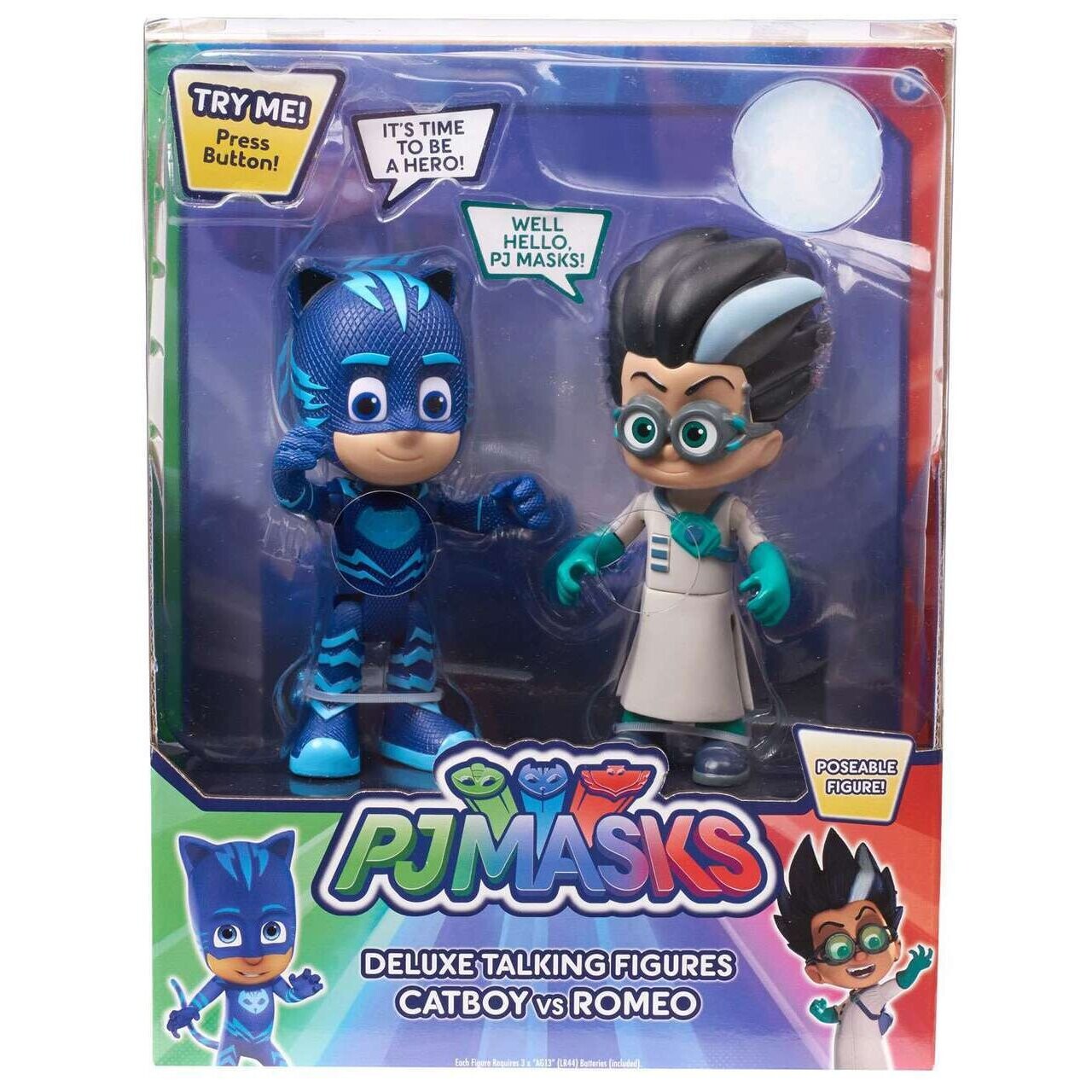Catboy & Romeo (PJ Masks) 2-Pack Figure Set on OnBuy