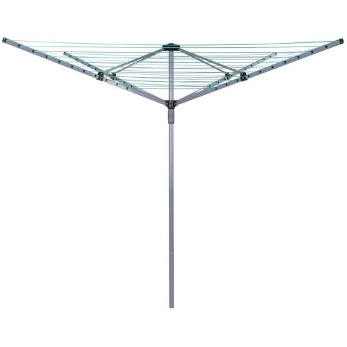 Trendi Outdoor Garden 4 Arm 50m folding Rotary Washing Line Whirly ...