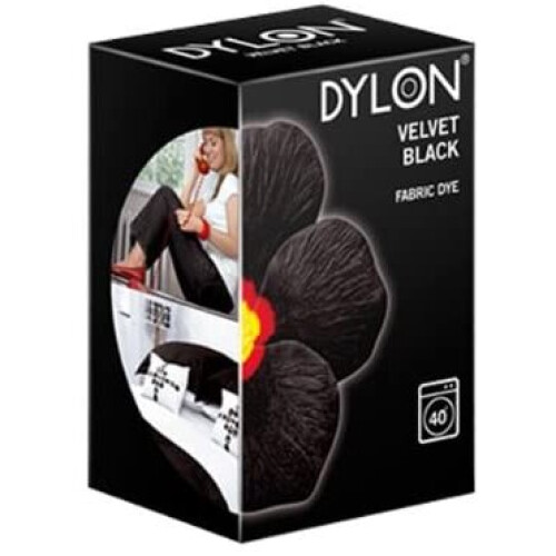DYLON Dye Fabric Machine 200g - Velvet Black Last of it's Kind! on OnBuy