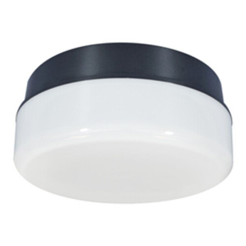 AC/BL100 ASD Circular Bulkhead Light Fitting - 100W B22, IP44, Black ...