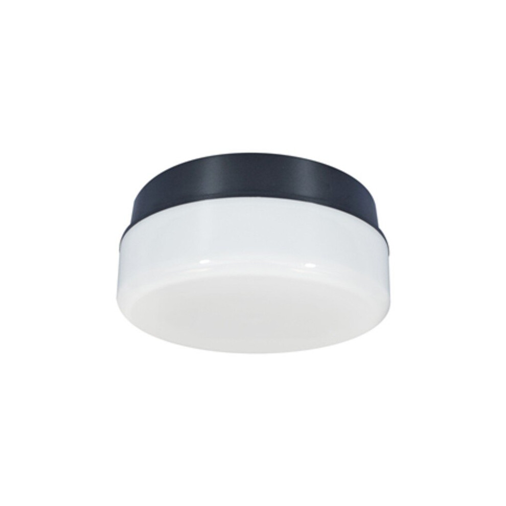 AC/BL100 ASD Circular Bulkhead Light Fitting - 100W B22, IP44, Black ...