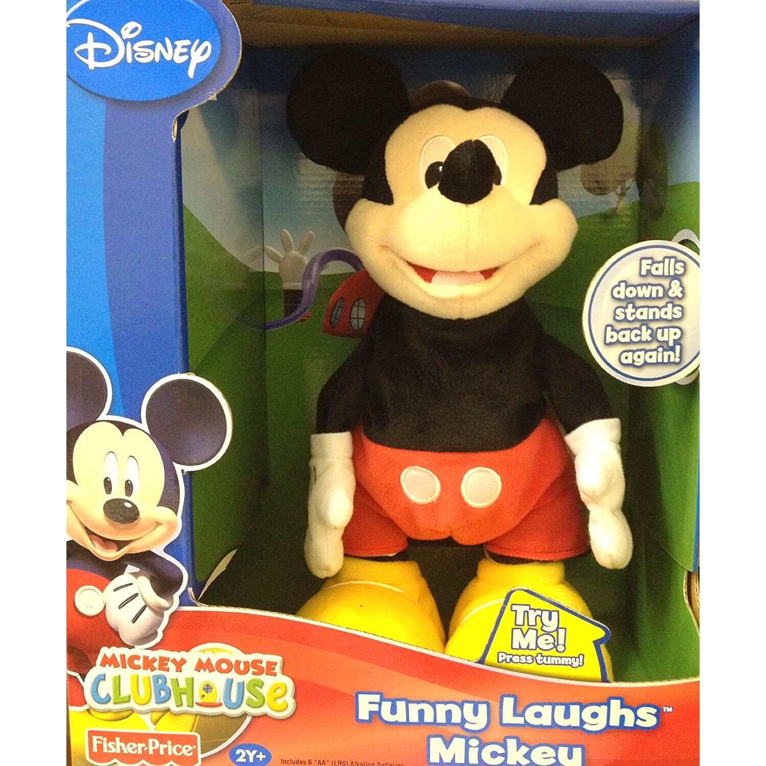 Disney Mickey Mouse Clubhouse Funny Laughs Mickey Childrens Gift on OnBuy