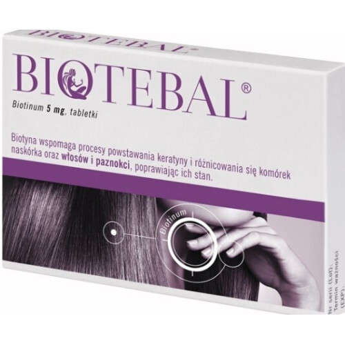 Biotebal 60 Tablets Hair Nail Repair Biotyna on OnBuy