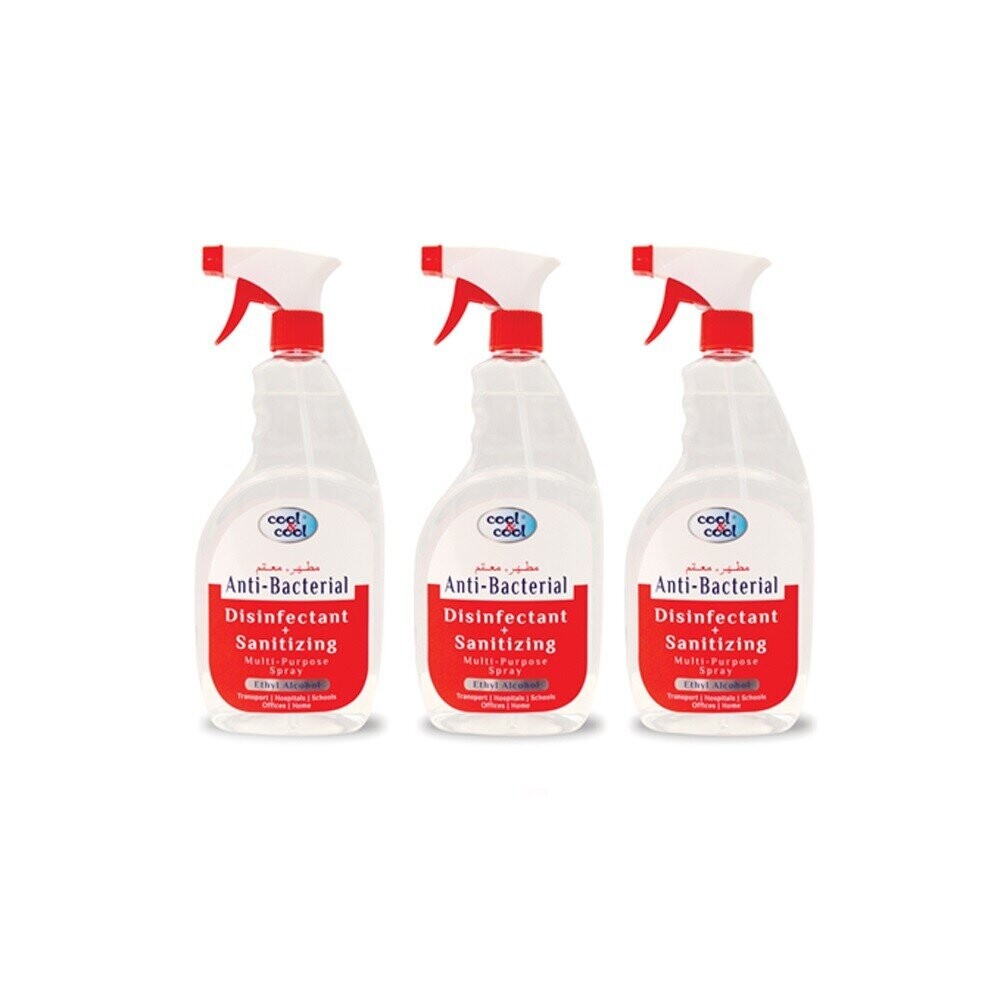 Cool & Cool Disinfectant & Sanitizing Multi Purpose Spray Powerful ...