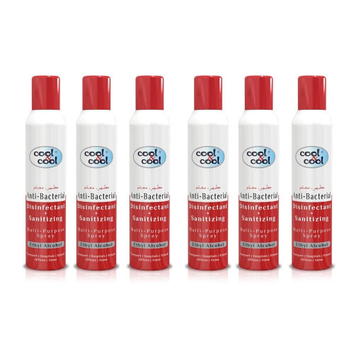 Cool & Cool Disinfectant Multi-Purpose Spray Fast-Acting, All-Round ...