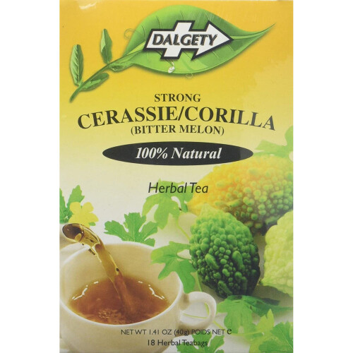 Dalgety Strong Cerassie/Corilla Bitter Melon 100% Natural Herbal Tea 18 ...