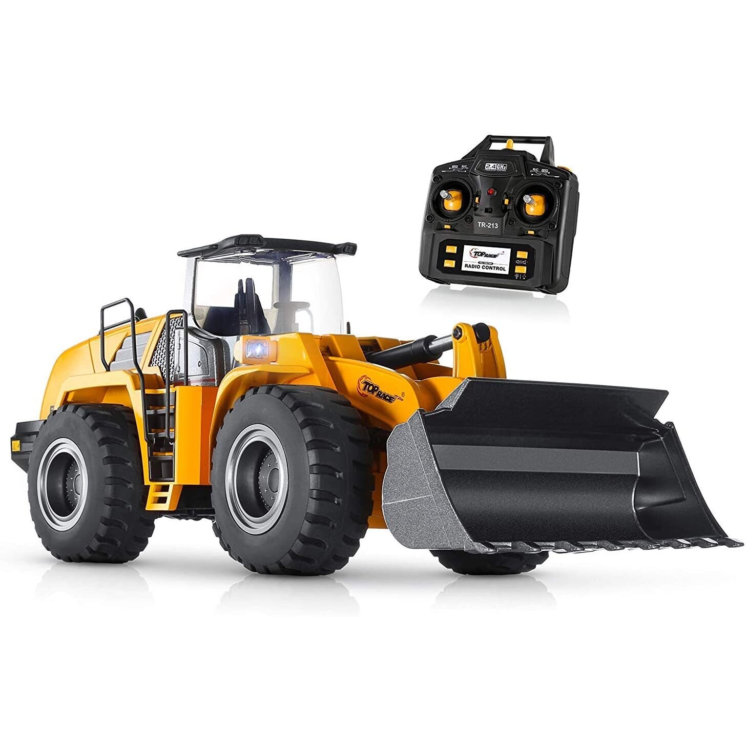 Top Race 22 Channel Full Functional Remote Control Jumbo Front Loader ...