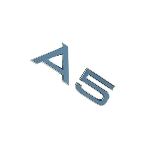 A5 Audi Rear Chrome Lettering for Boot Lid Trunk Badge Emblem on OnBuy