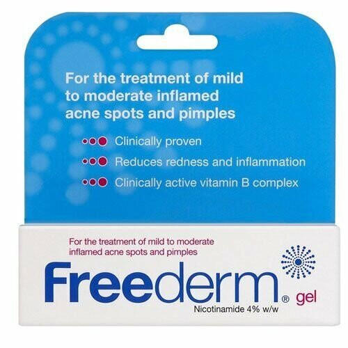 Freederm 4% Gel For The Treatment Of Acne Spots & Pimples - 10 g X 2 on ...