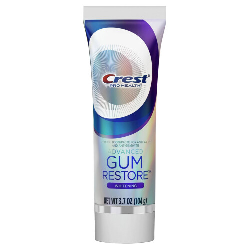 Crest Pro-Health Advanced Gum Restore Whitening Toothpaste, 3.7 oz (104 ...