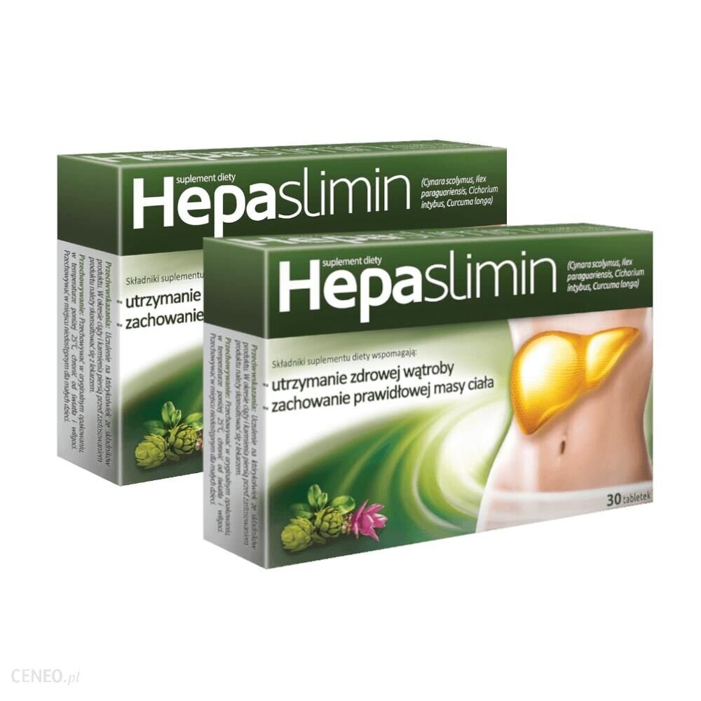 Hepaslimin 30 tab Liver Support Weight Loss Wsparcie watroby utrata ...