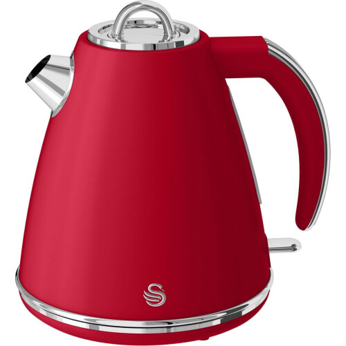Swan Retro SK19020RN Kettle - Red on OnBuy