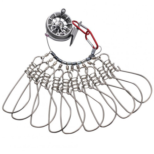 DIY Live Fish Button Fish Lock Portable Wheeled Fish Lock Shrinkage ...