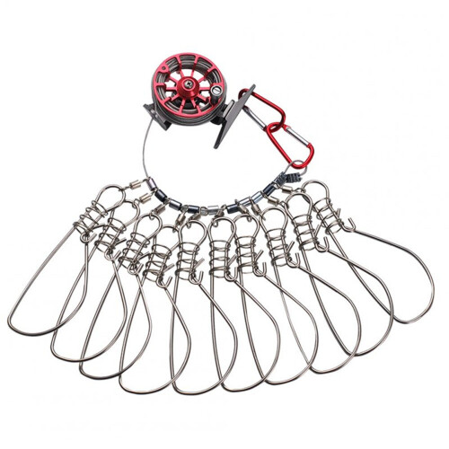 DIY Live Fish Button Fish Lock Portable Wheeled Fish Lock Shrinkage ...