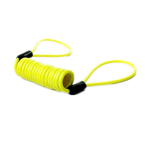 Wire Rope Spring Retractable Colorful Rubber Coating Portable Safety ...
