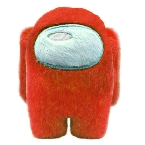 (Red) Among Us Stuffed Toy Soft Plush Crewmate Figure Imposter Plushies ...