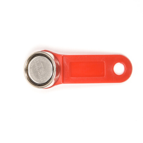 (Red, 1) iButton Dallas Key Magnetic- Till | EPOS | Cash Register Key ...