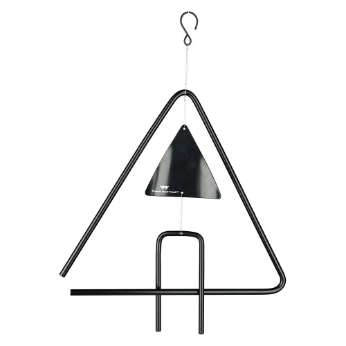 Woodstock Chimes Skysail Triangle Black Hanging Musical Wind Chime on OnBuy