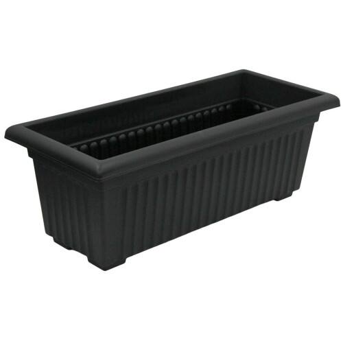 Extra Large 70cm Long Garden Planter Plant Pot Plastic Trough Raised ...
