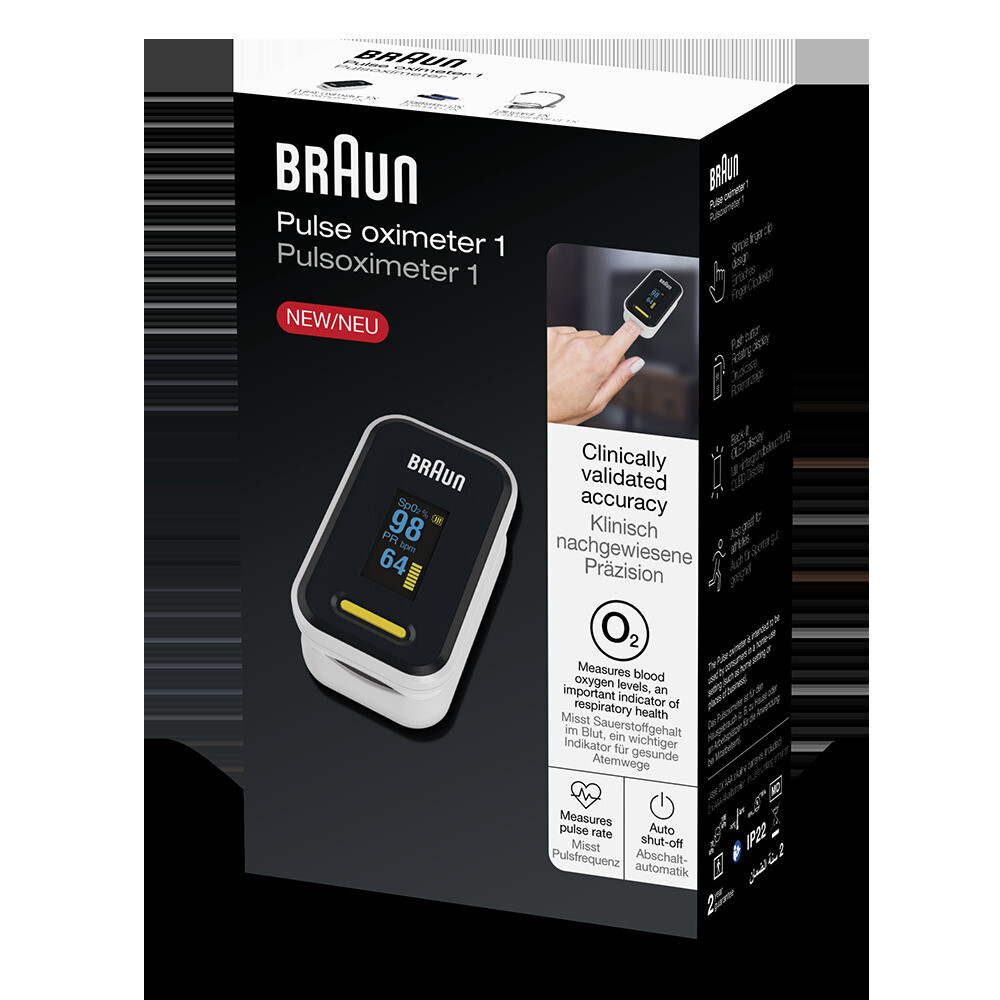 Fingertip Pulse Oximeter Oxygen Saturation Meter Spo2 Pr Blood Monitor ...