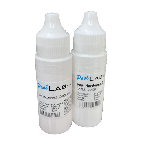 Pool Lab 1.0 Total Hardness Reagent POL20TH1 POL10TH2 Liquid Hot Tub on ...