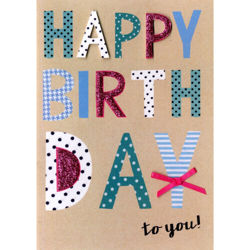 Happy Birthday Female Birthday Greeting Card Second Nature Yours Truly