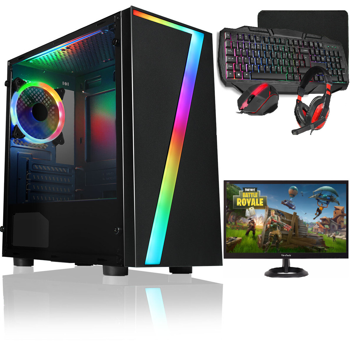 Gaming PC Full Set Up - i7 8GB RAM 1TB HARD DRIVE GT710 on OnBuy