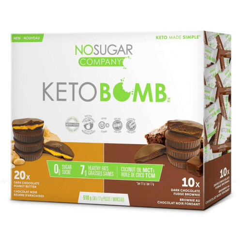 No Sugar Company Keto Bombs, 510g on OnBuy