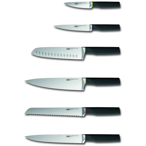 Joseph Joseph LockBlock, Self-Locking Knife Block with 6 Knives on OnBuy