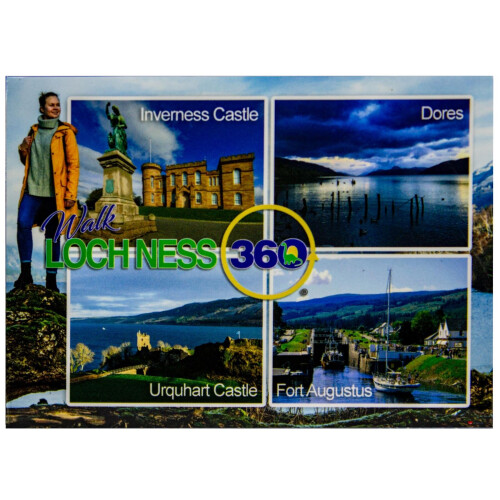 Loch Ness 360 Strong Fridge Magnet Trail Walk 4 Scenic Scottish Locations Scottish Gifts on OnBuy