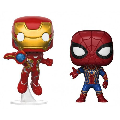 Funko Pop Marvel Avengers Infinity War Man and Iron Spider Bundle Collectible Figures Multicolor on OnBuy