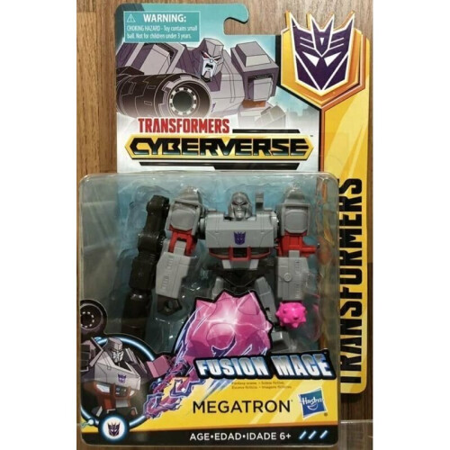 Hasbro Transformers Cyberverse Fusion Mace Warrior Class Megatron ...