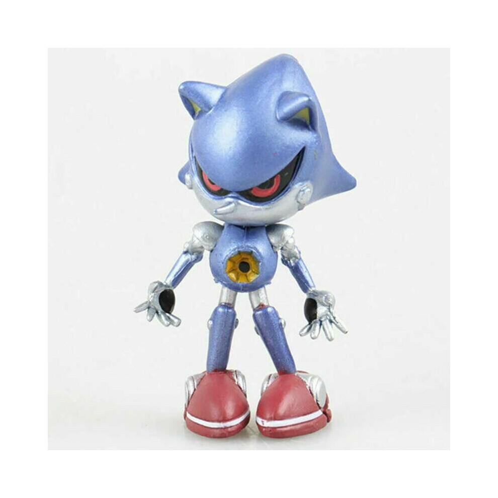 6Pcs Sonic the Hedgehog PVC Action Game Figure Model Toy Collectible ...