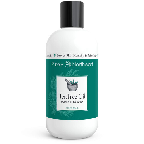Antifungal Tea Tree Oil Shower Gel, Helps Athletes Foot, Ringworm ...