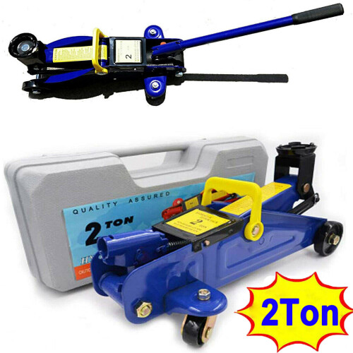 2 Ton Hydraulic Floor Trolley Jack Tonne Lifting Heavy Duty Car Van SUV Garage