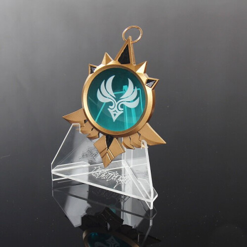 (L (Mondstadt Anemo Vision)) Genshin Impact Vision Trinket Cosplay Prop ...