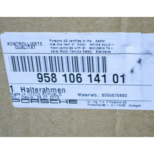 Cayenne 92A 4.8i 368kW Radiator Frame 95810614101 2016 New Genuine on OnBuy