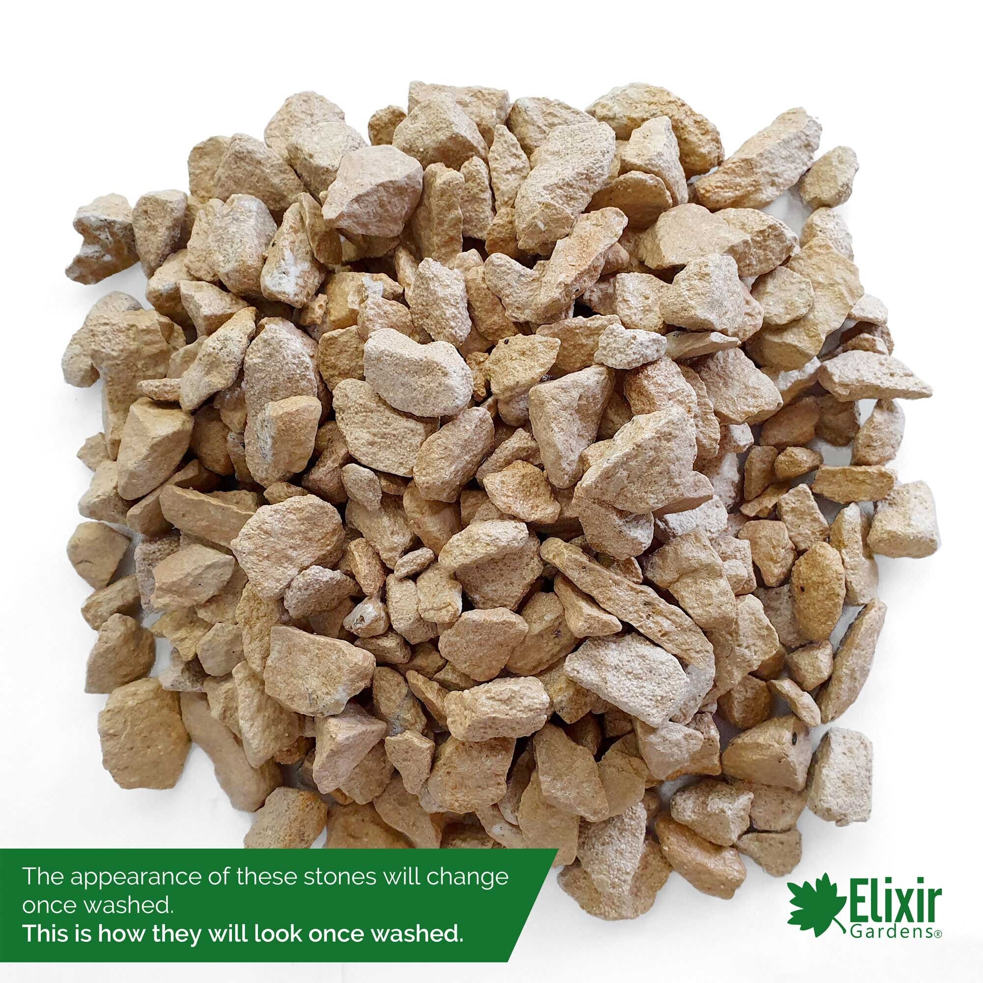 (Cotswold, 20kg x 2) Decorative Stone Coloured Pebbles Cobbles Slate ...