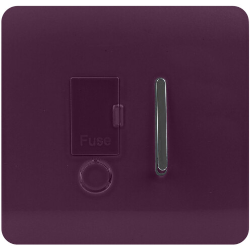 Trendi Artistic Modern Glossy Tactile Fused Spur Switch Plum on OnBuy