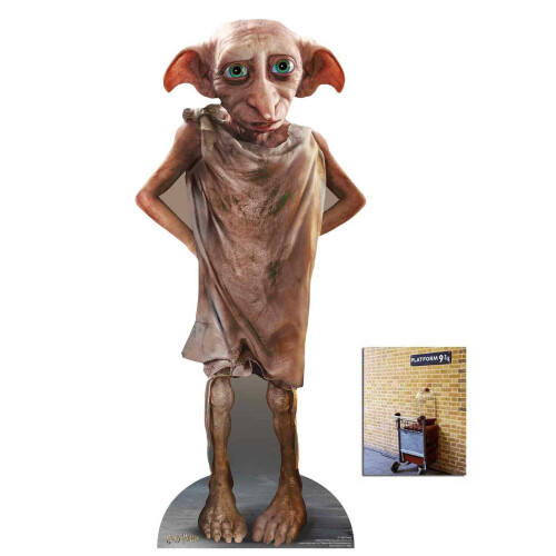 Dobby The Elf Official Harry Potter Lifesize Cardboard Cutout 98cm x ...