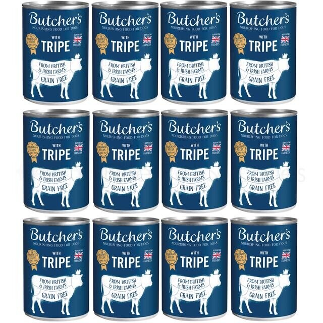 Butcher's Can Original Tripe Loaf 400g (Pack of 12) on OnBuy