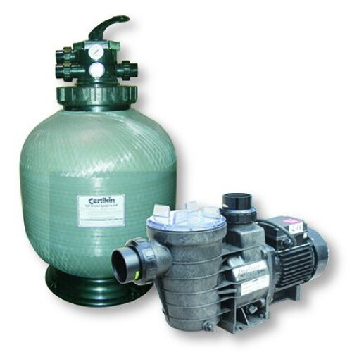 Certikin 30" (760Mm) Vision Side Mount Filter With Valve, Sand And 1½Hp ...